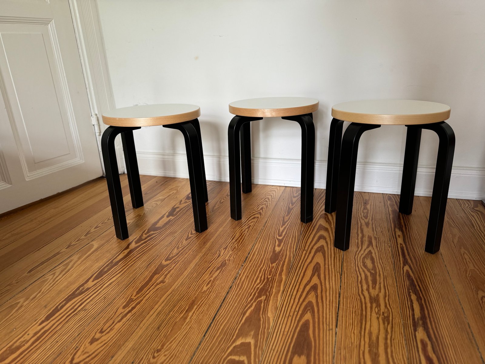 Stool by Alvar Aalto for Armtek, 2017 for sale at Pamono