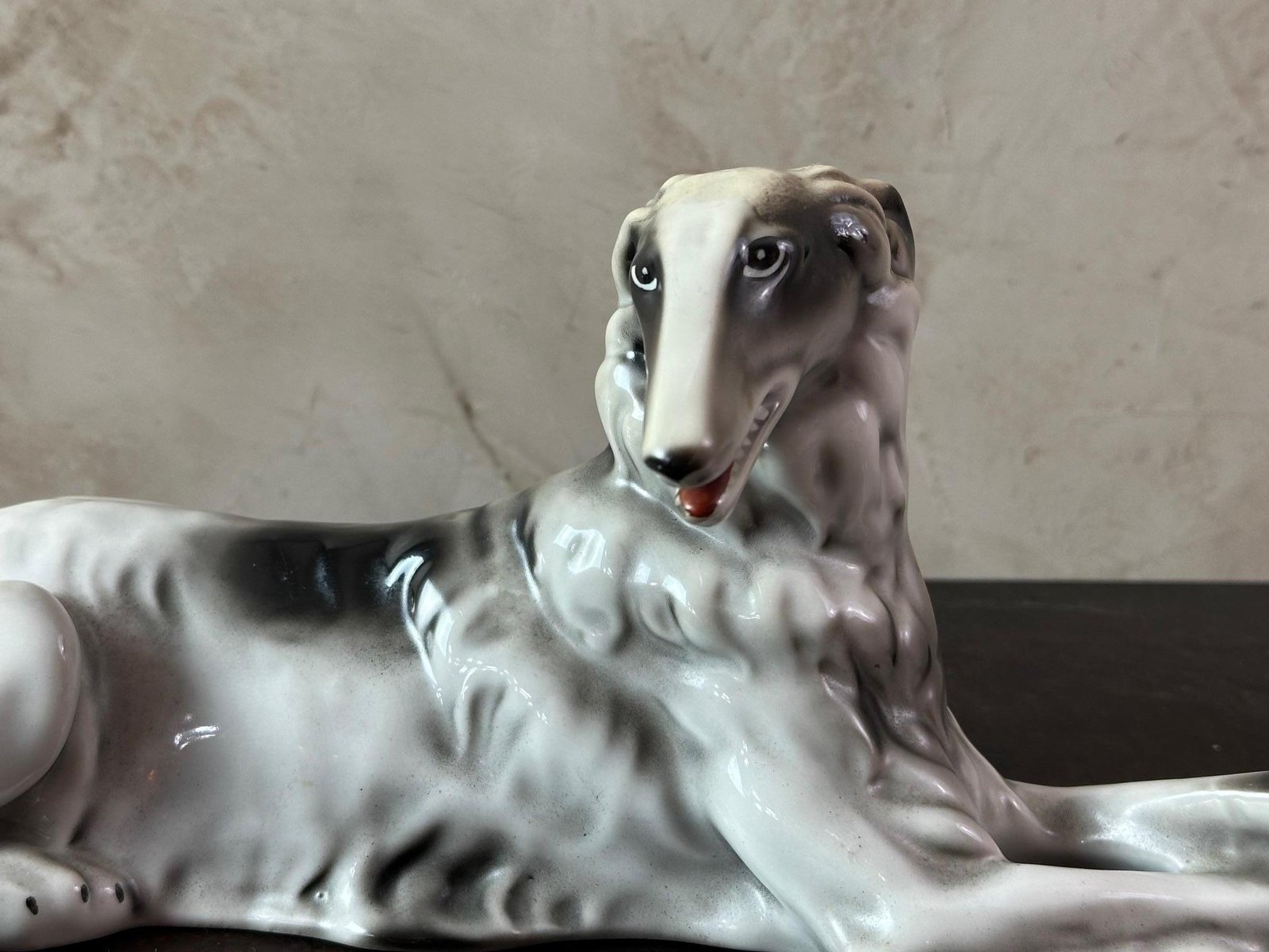 Porcelain Greyhound, 1960s for sale at Pamono