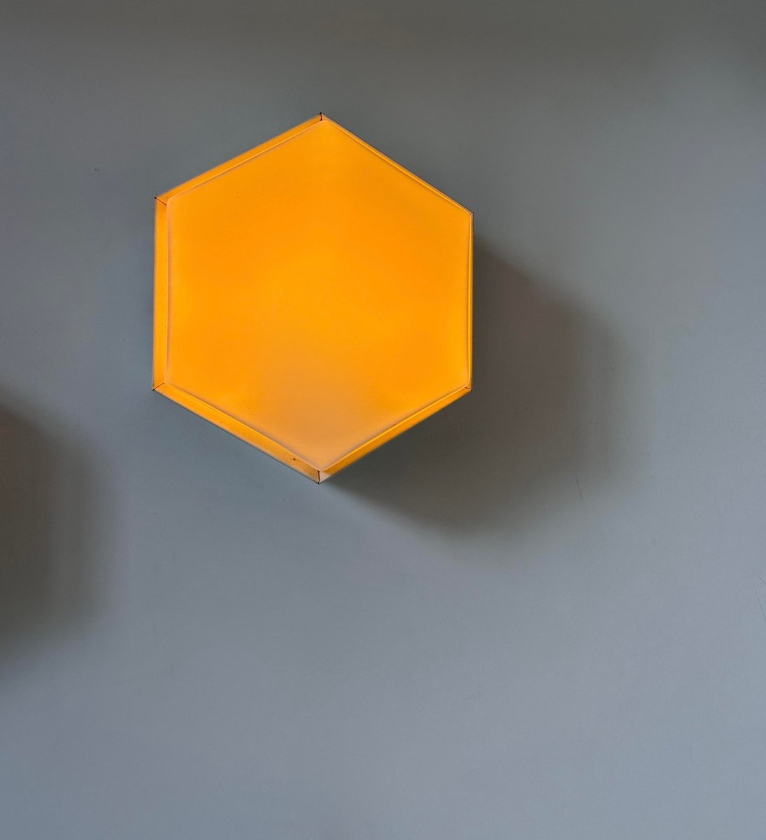 Vintage Dutch Wall Lights in Opaline and White Lacquered Metal from ...