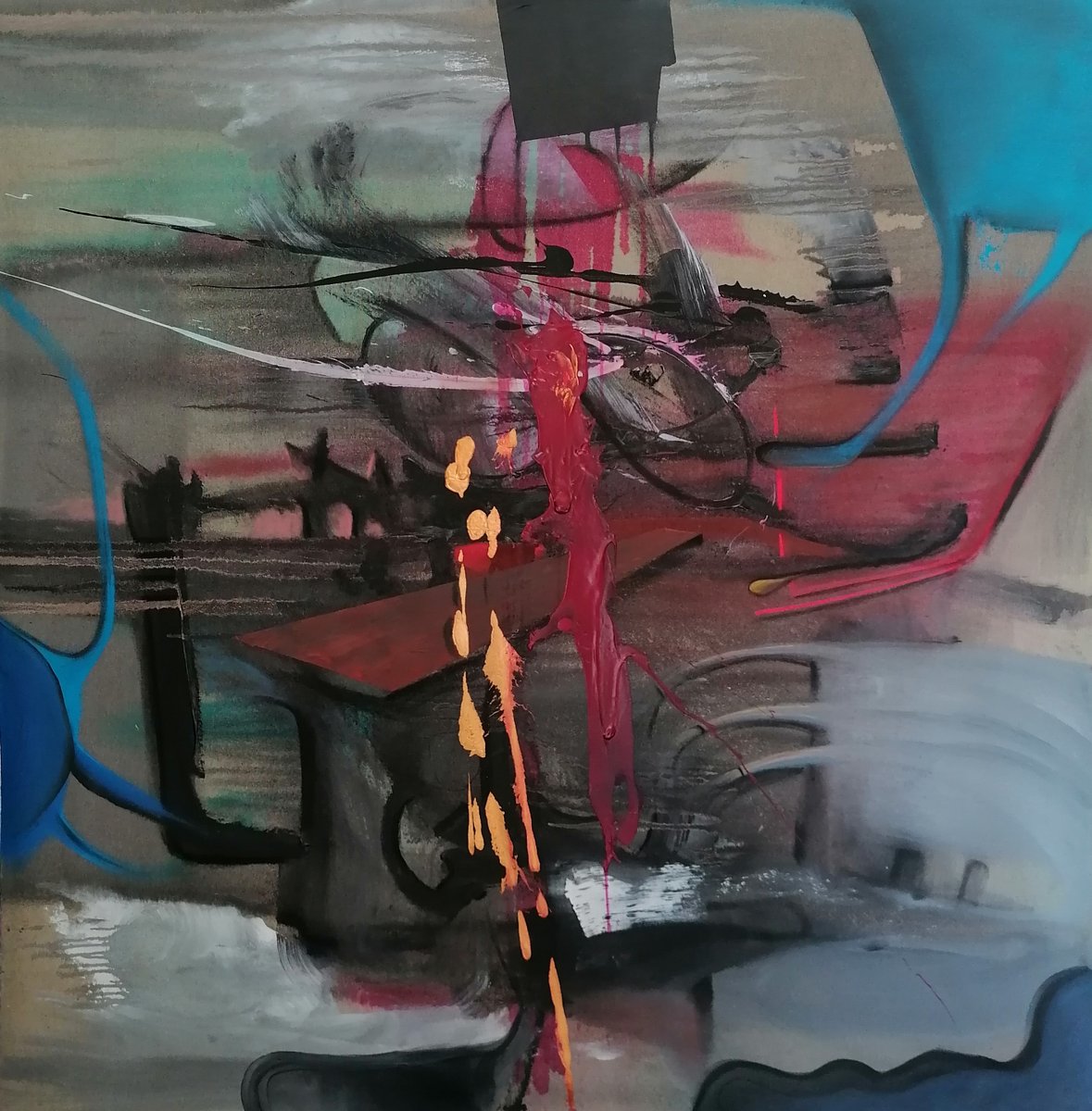 Stefano Mazzolini, Kerch, 2023, Acrylic on Canvas for sale at Pamono