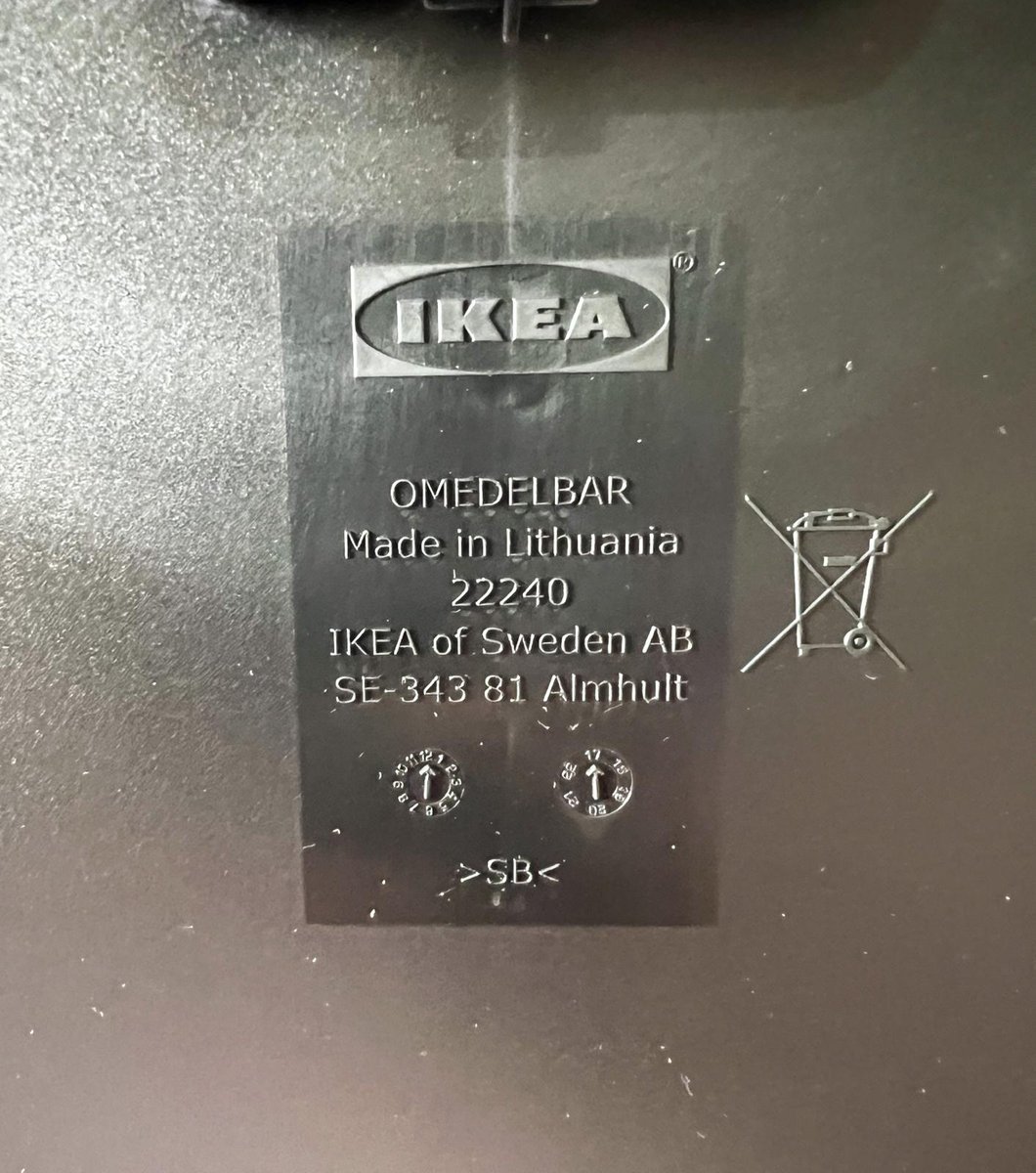 Antique Clock by Bea Åkerlund for Ikea, 2018 for sale at Pamono