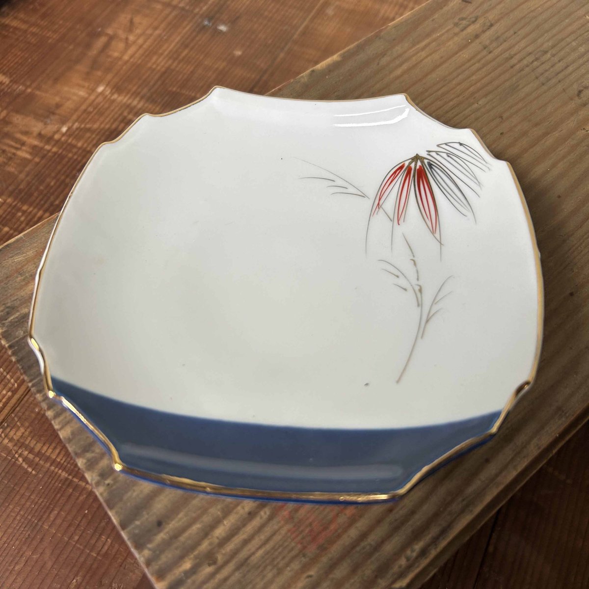 Vintage Japanese Plates in Porcelain, 1960s, Set of 10 for sale at Pamono