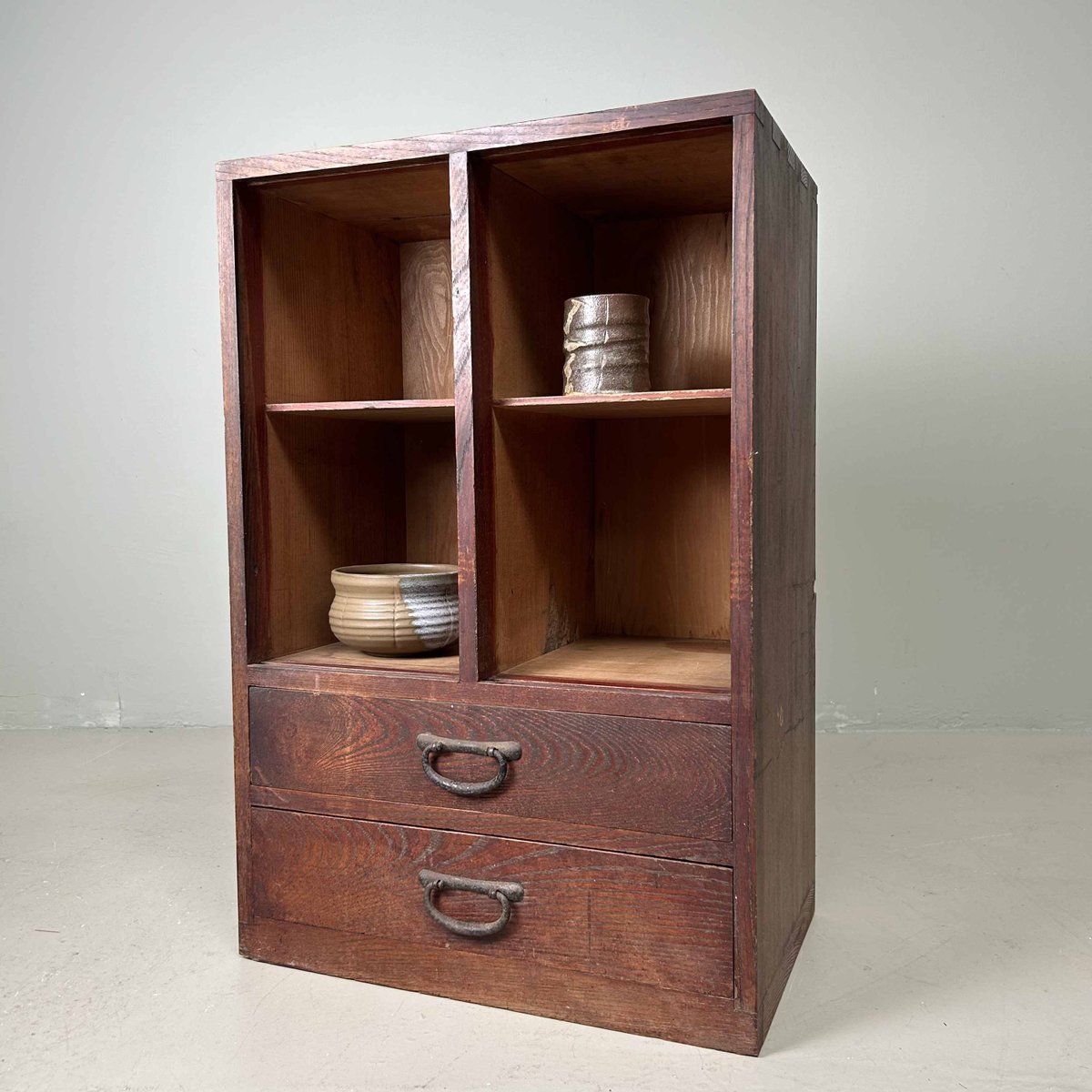 Traditional Japanese Storage Cabinet, 1930s for sale at Pamono