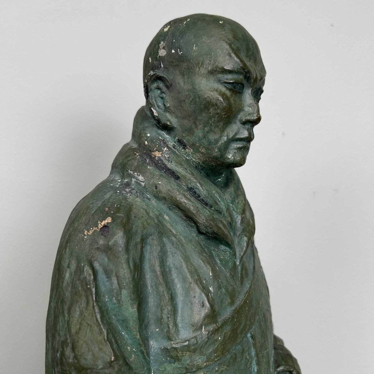 Shinran Buddhist Monk Statue, Taishō Period, Japan, 1920s for sale at ...