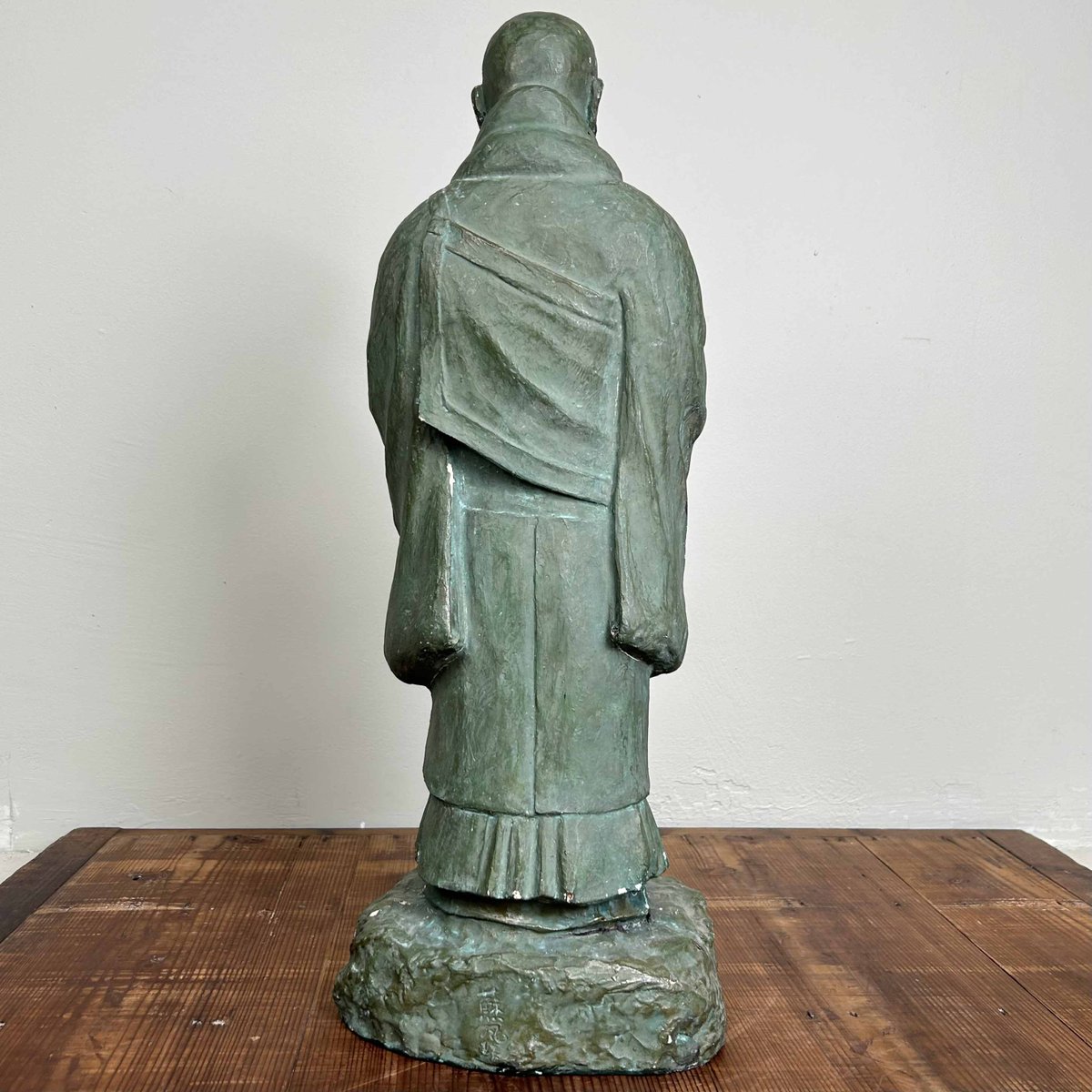 Shinran Buddhist Monk Statue, Taishō Period, Japan, 1920s for sale at ...