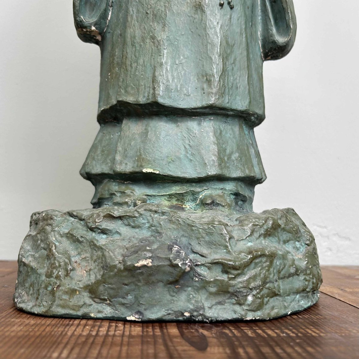 Shinran Buddhist Monk Statue, Taishō Period, Japan, 1920s for sale at ...