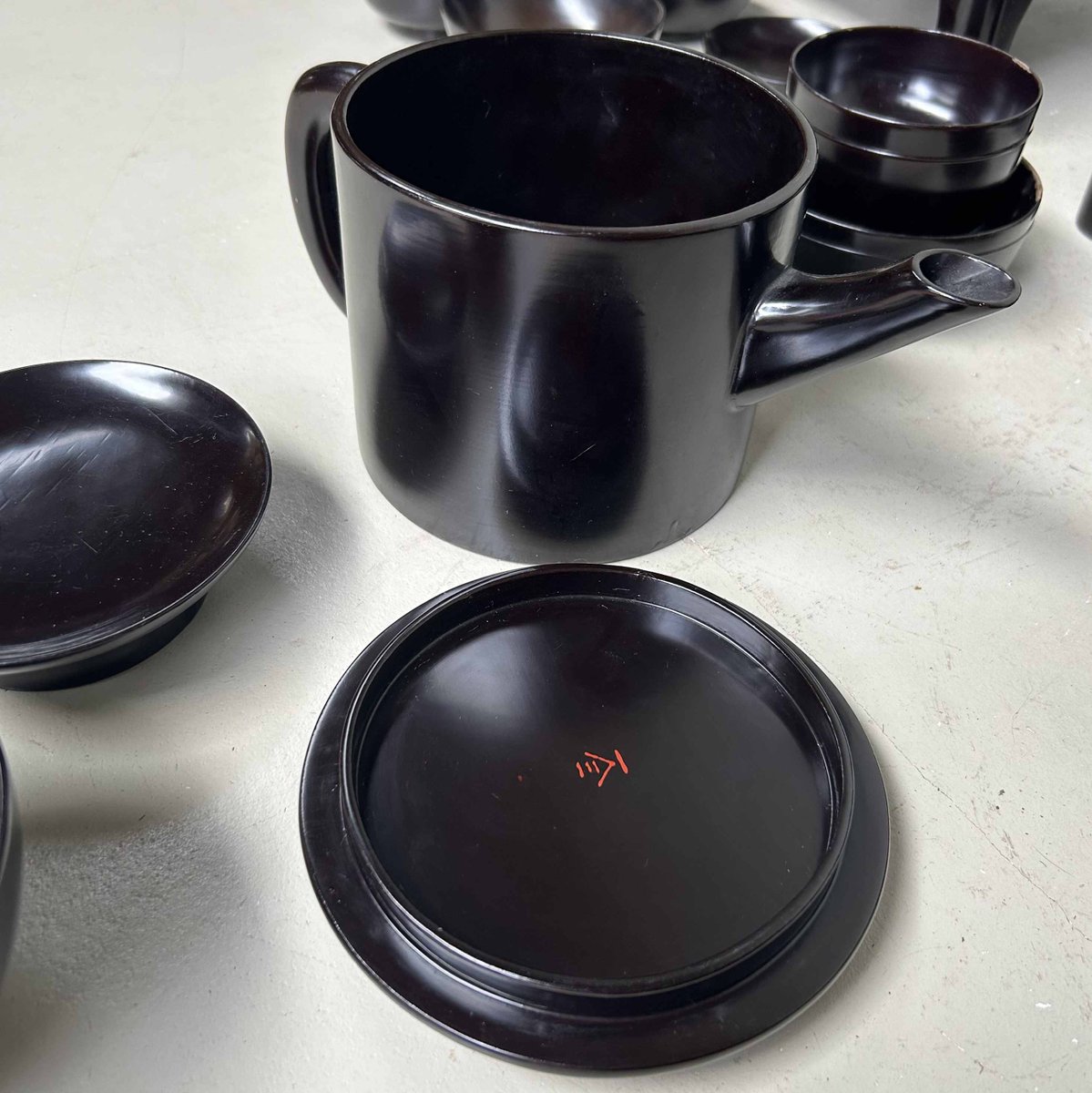 Antique Ceremonial Traditional Lacquerware Set, 1901, Set of 43 for ...