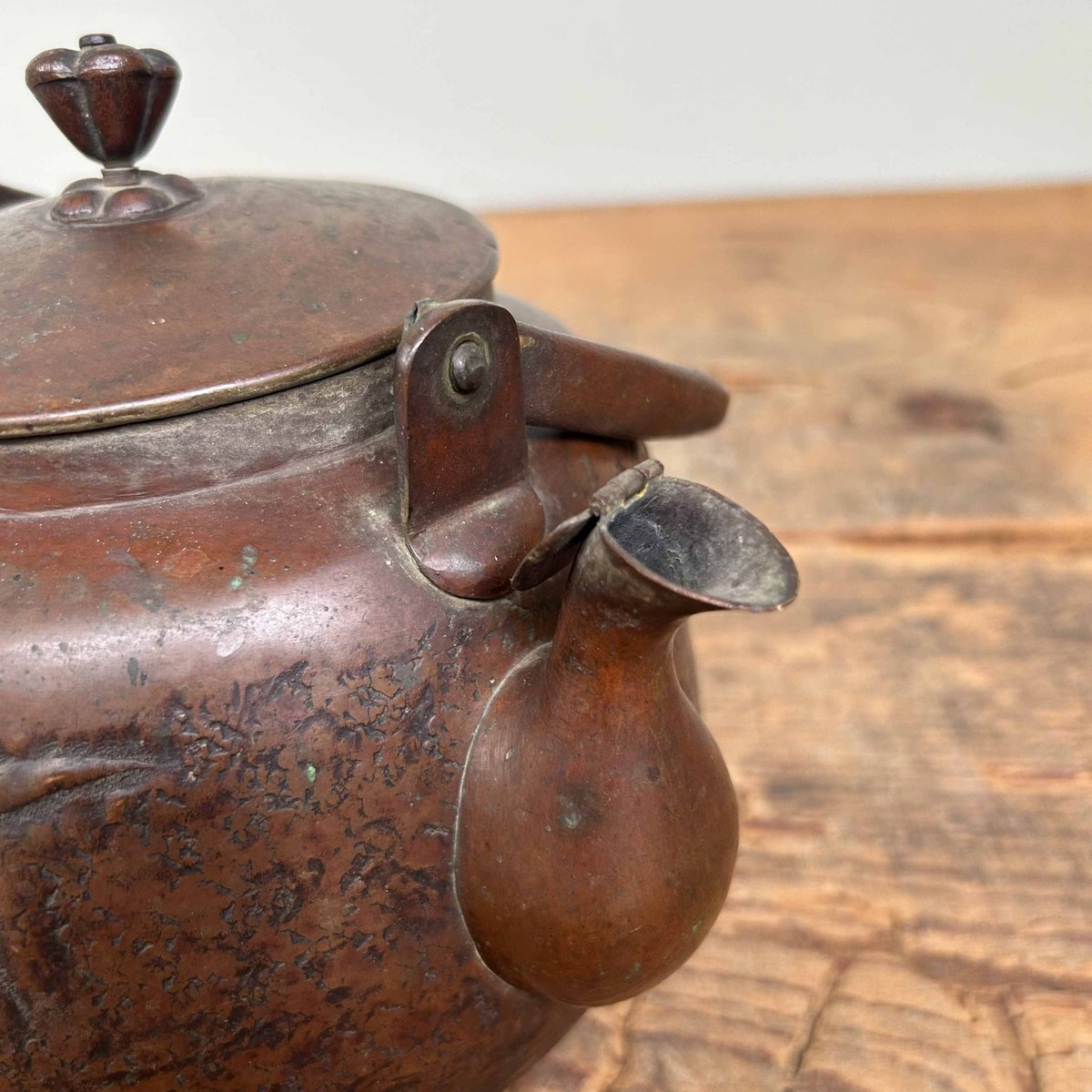 Antique Japanese Copper Teapot for sale at Pamono