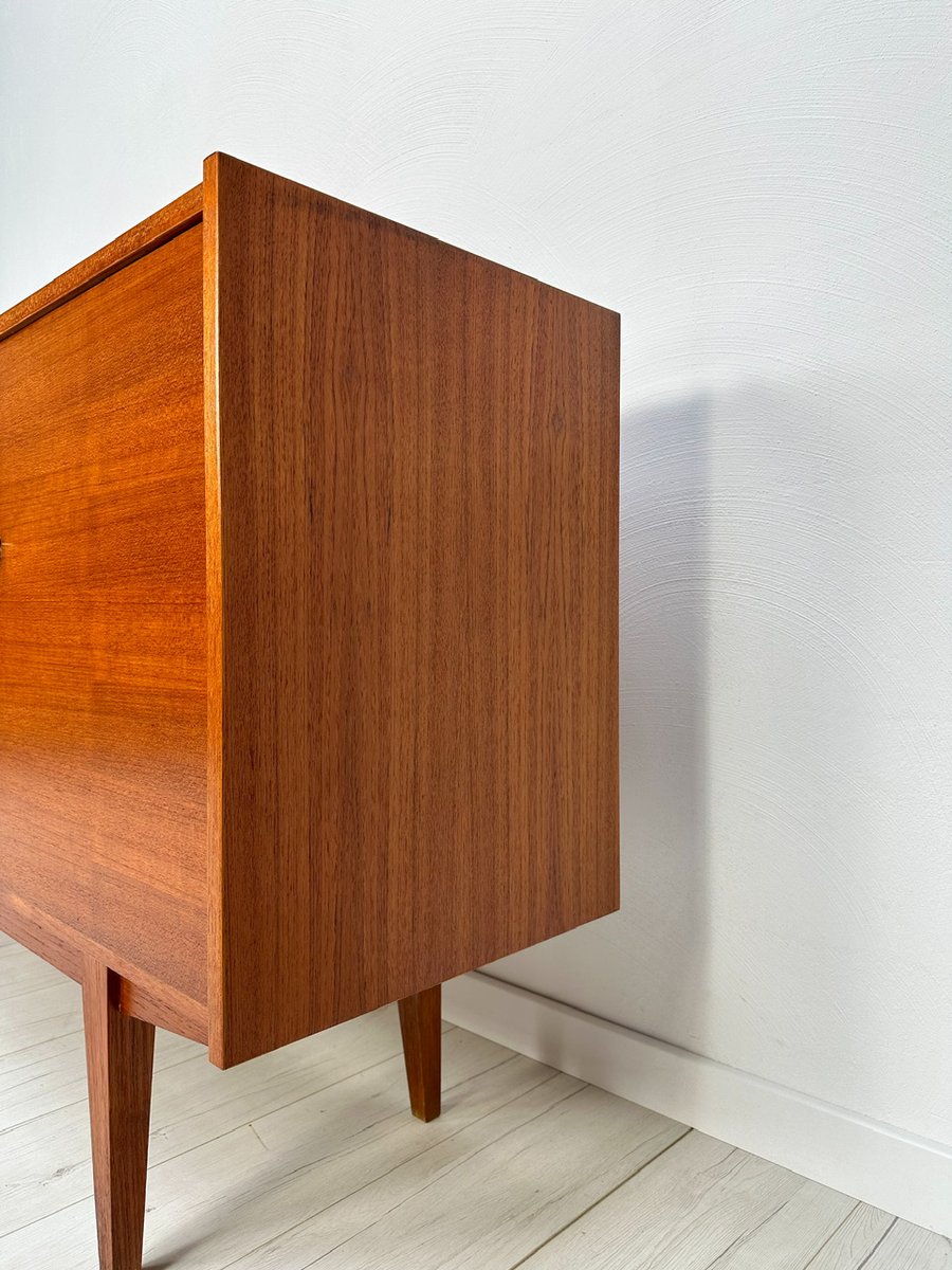 Large Mid-Century German Teak Sideboard, 1960s for sale at Pamono
