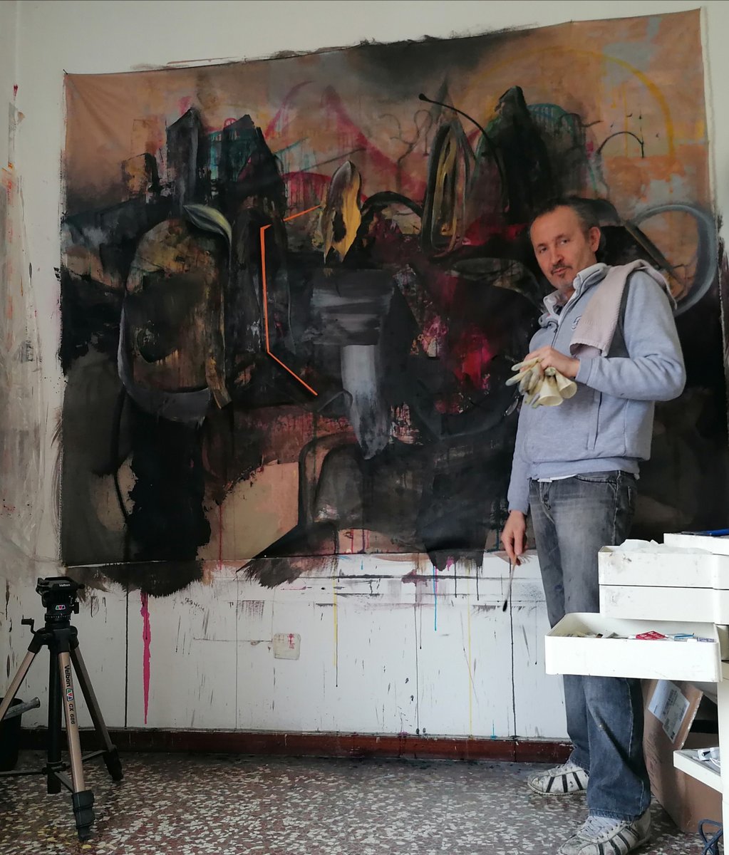 Stefano Mazzolini, Kharkiv, 2022, Acrylic & Oil on Canvas for sale at ...