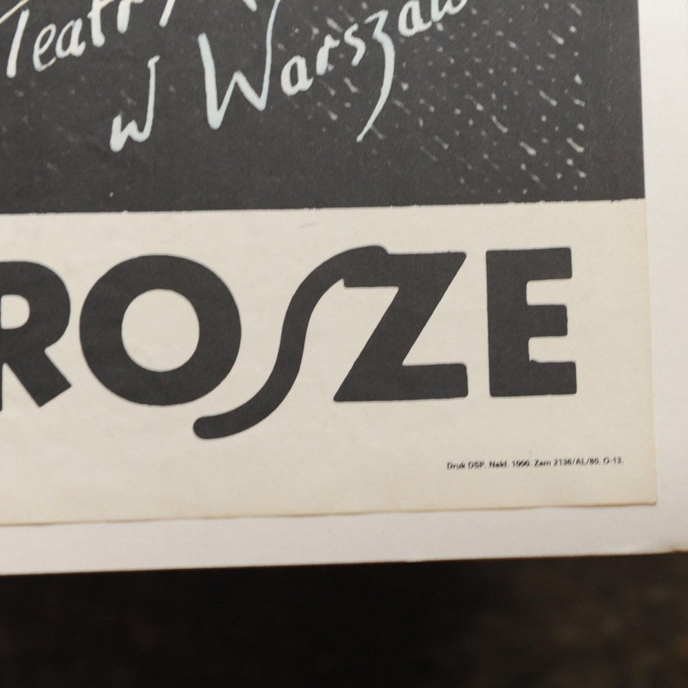 Affiche Bertolt Brecht The Threepenny Opera par Kurt Weill, 1980s en ...