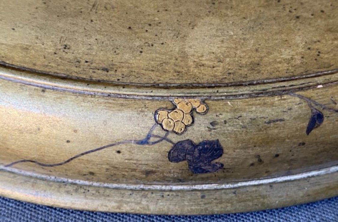 Antique Japanese Inlaid Brass Usubata Vases from Ikebana Flowers, 1860 ...