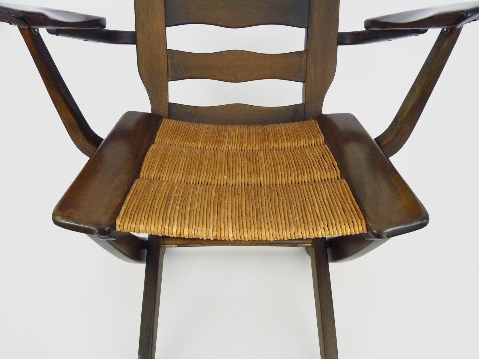 Transat Armchair in Beech, 1960s for sale at Pamono