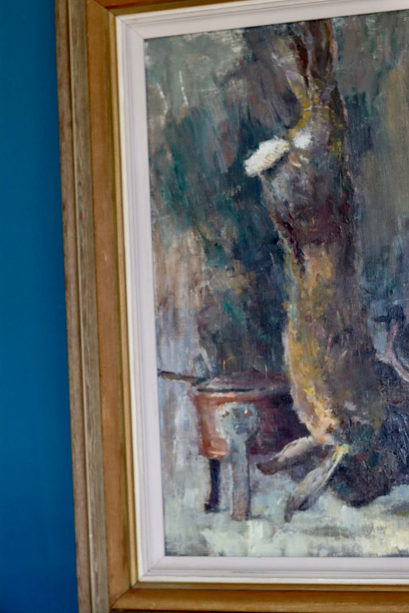 Johan Bladh, Swedish Modernist Study of Hunters' Game Rabbit, 1960s ...