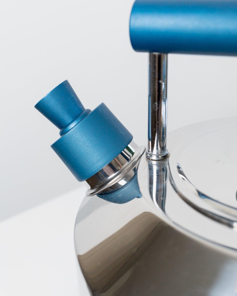 Vintage Italian Prandelli Stainless Steel Kettle by Raunkjaer ...