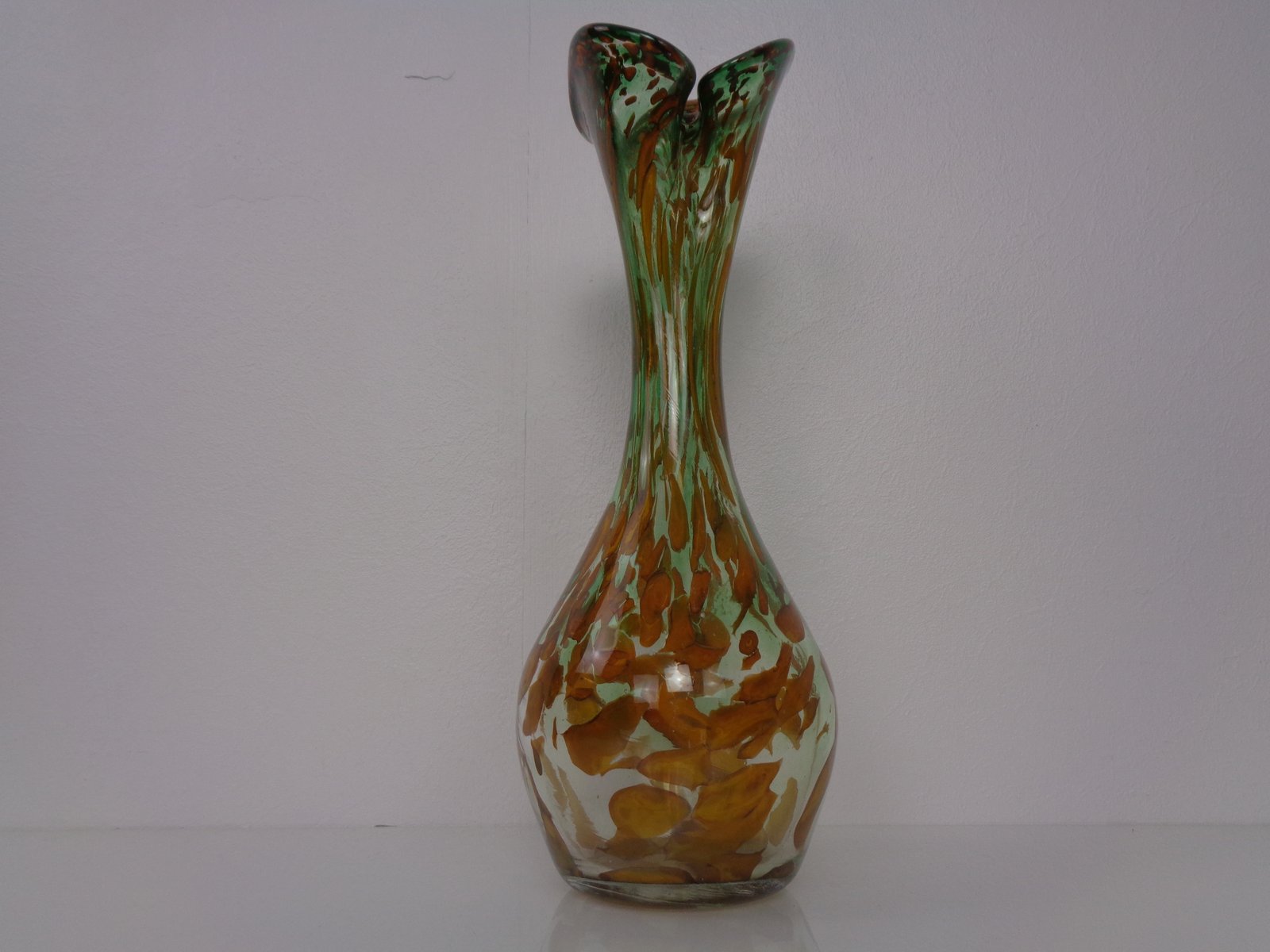 Large Murano Sommerso Glass Vase, 1960s for sale at Pamono