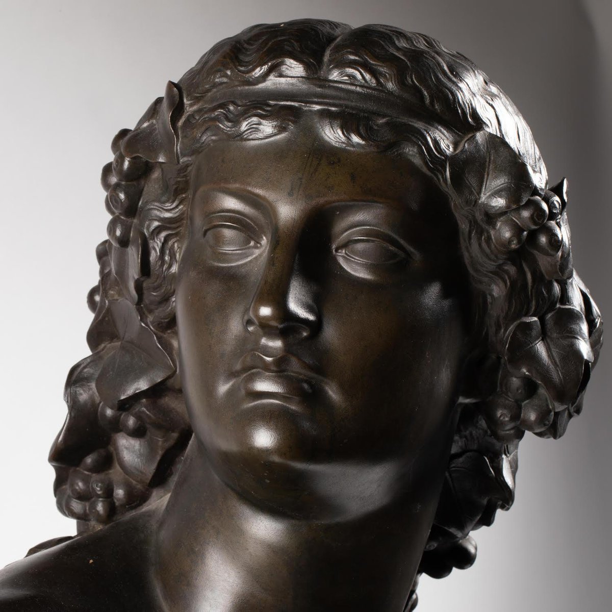 Jean-Baptiste Auguste Clesinger, Patinated Bronze Bust of Arianne, 19th ...