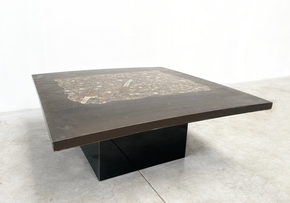 Coffee Table attributed to Etienne Allemeersch, 1960s for sale at Pamono
