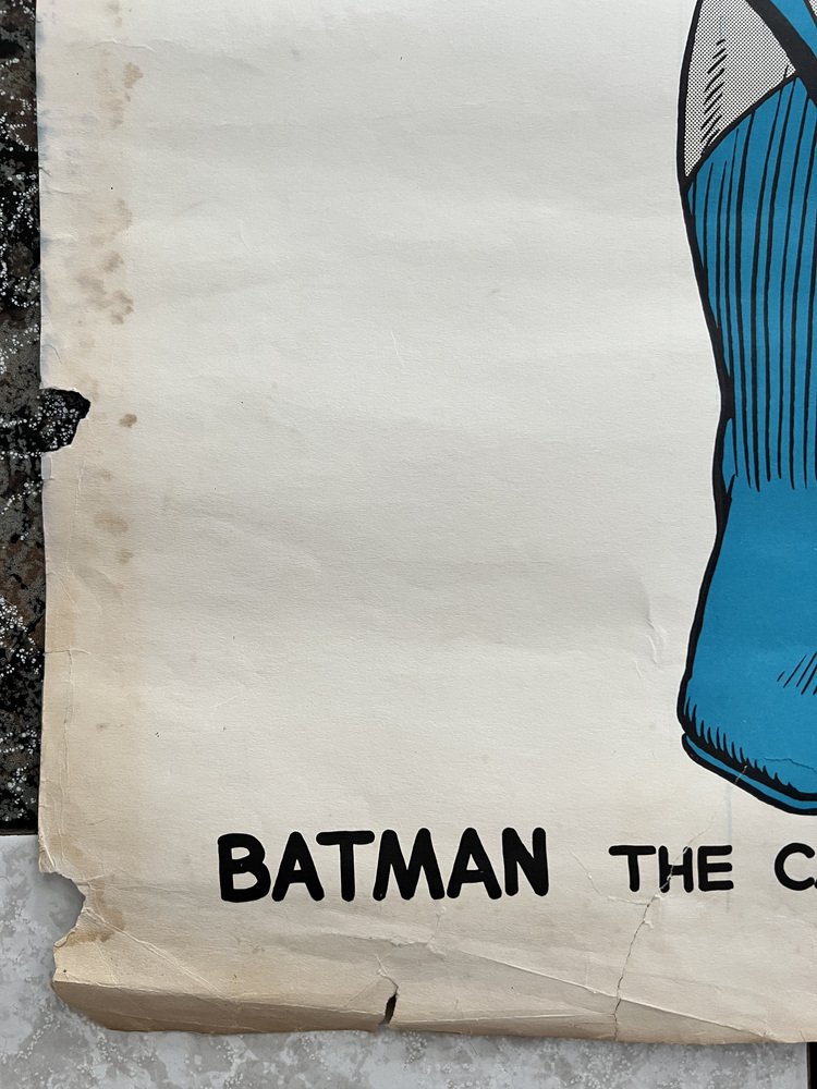 Vintage Batman Comic Book Poster, 1966 for sale at Pamono