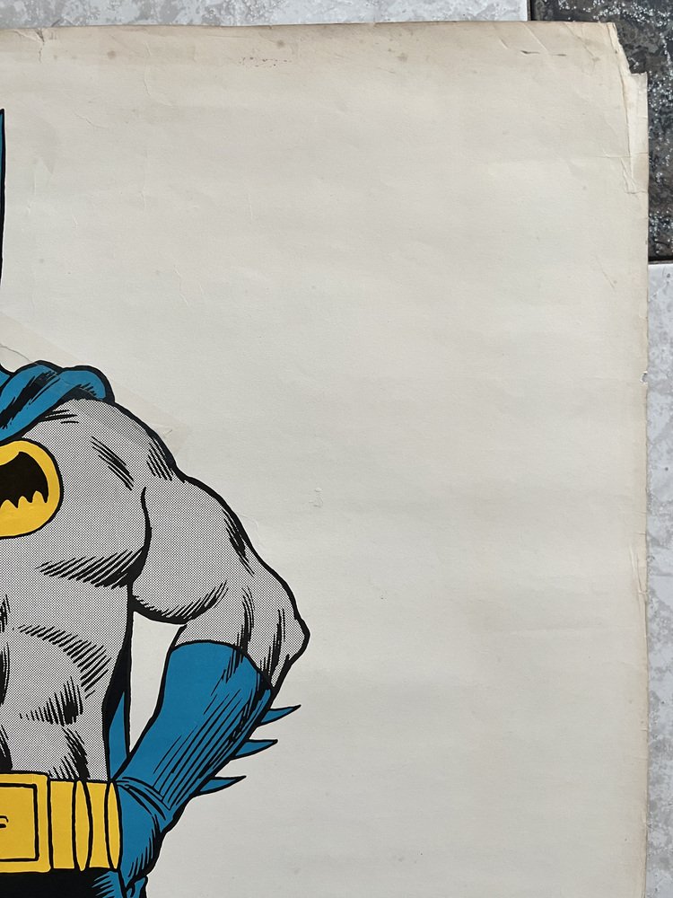 Vintage Batman Comic Book Poster, 1966 for sale at Pamono