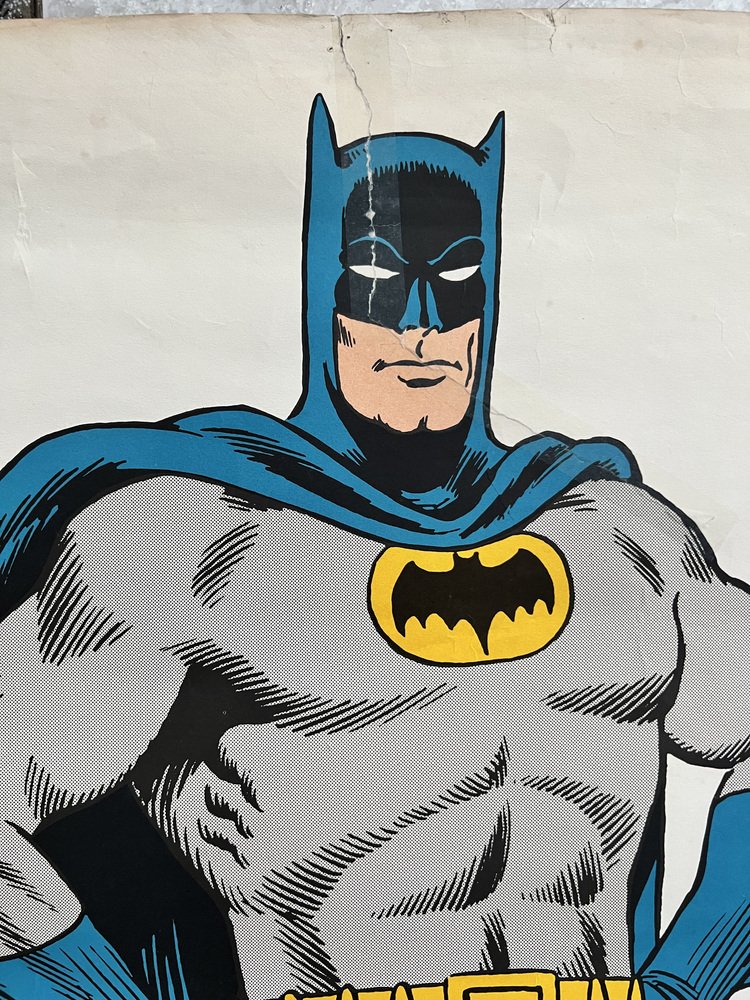 Vintage Batman Comic Book Poster, 1966 for sale at Pamono