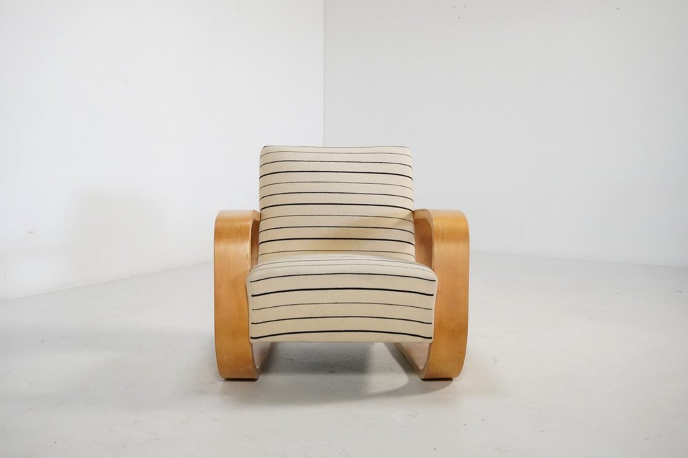 Early Model 400 Tank Lounge Chair by Alvar Aalto for Artek, Finland, 1960s for sale at Pamono