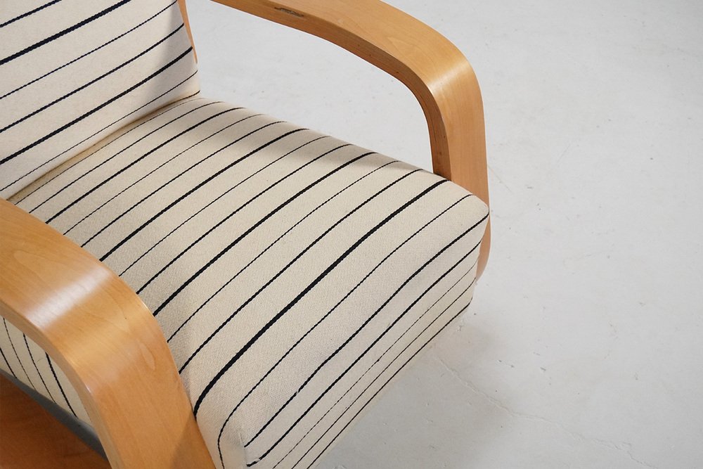 Early Model 400 Tank Lounge Chair by Alvar Aalto for Artek, Finland, 1960s for sale at Pamono