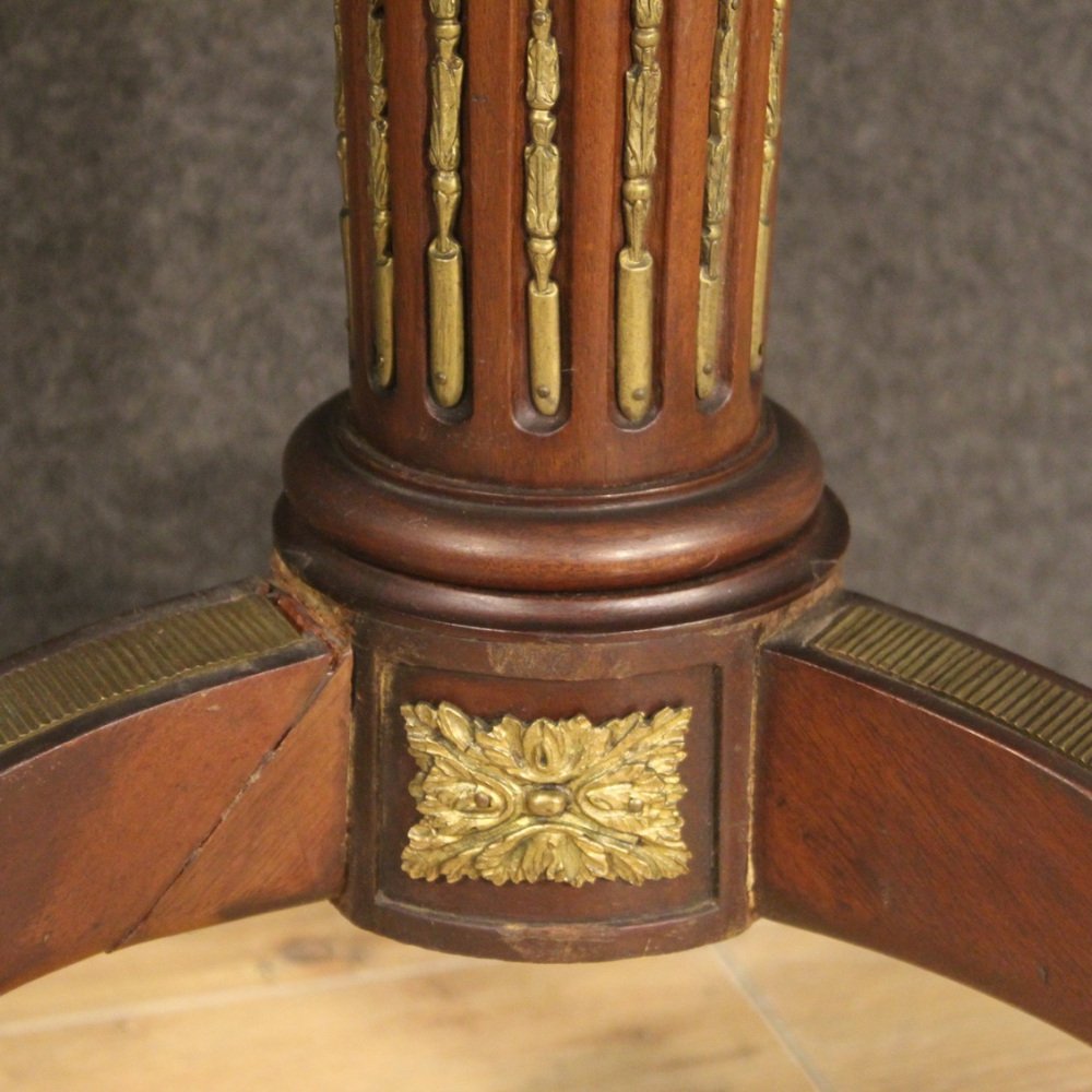 French Round Side Table, 1920 for sale at Pamono