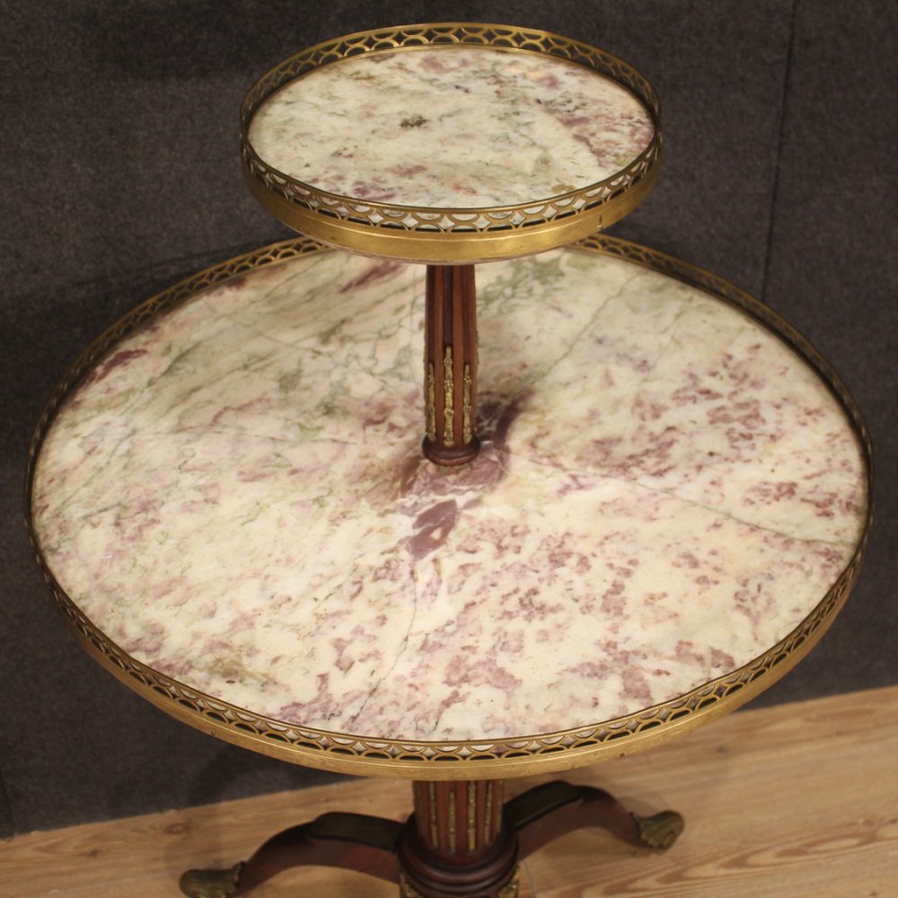 French Round Side Table, 1920 for sale at Pamono