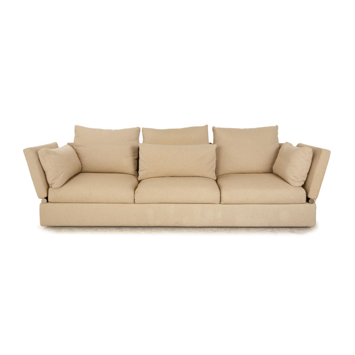 Sunny Fabric Three-Seater Beige Sofa from Flexform for sale at Pamono