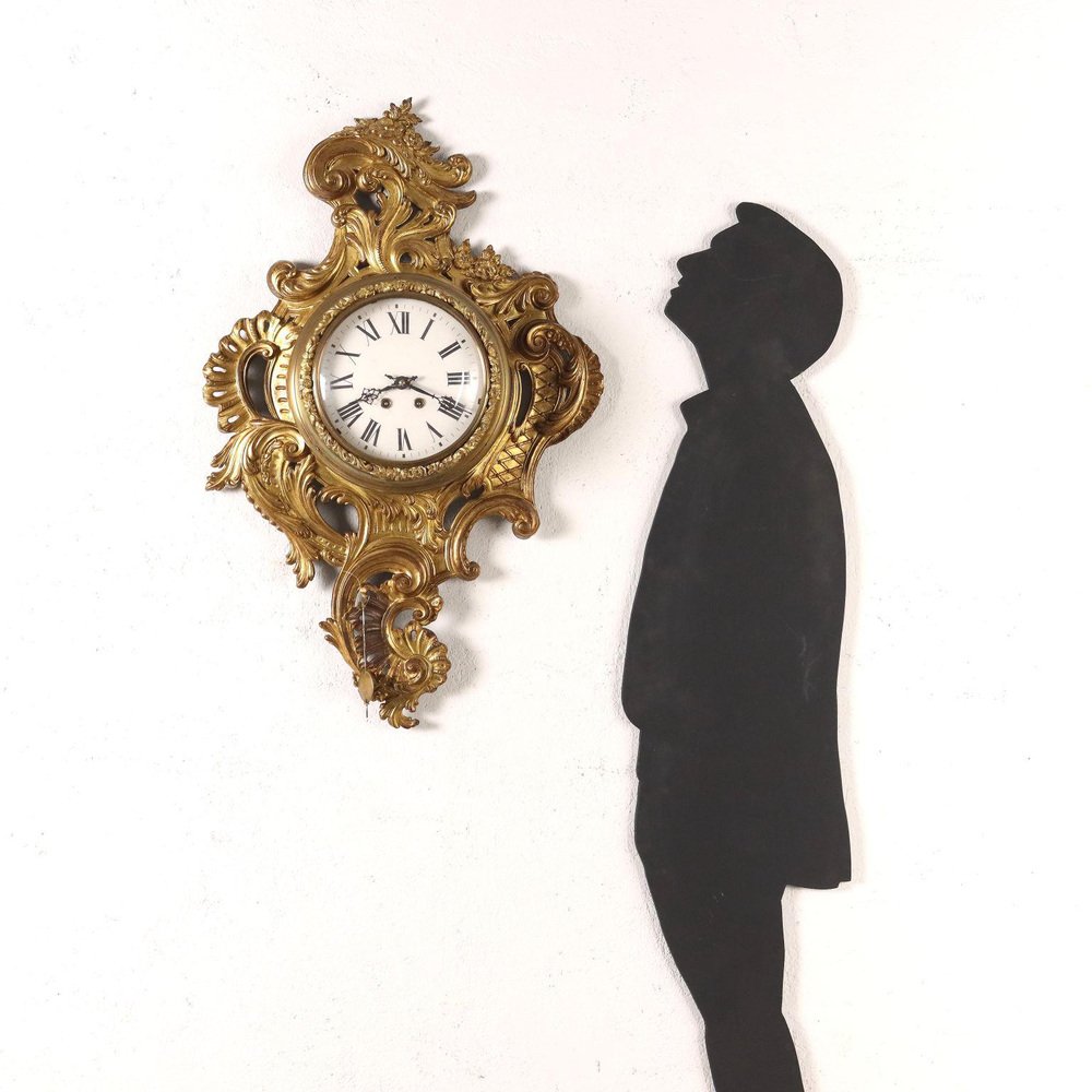 Wall Pendulum Clock for sale at Pamono