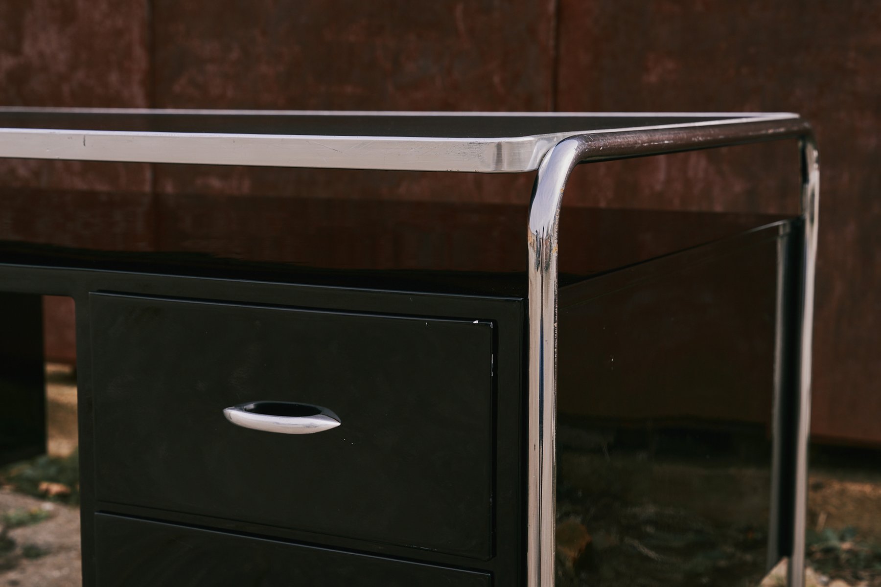 Tubular Steel Desk from Mauser Works, 1950s for sale at Pamono