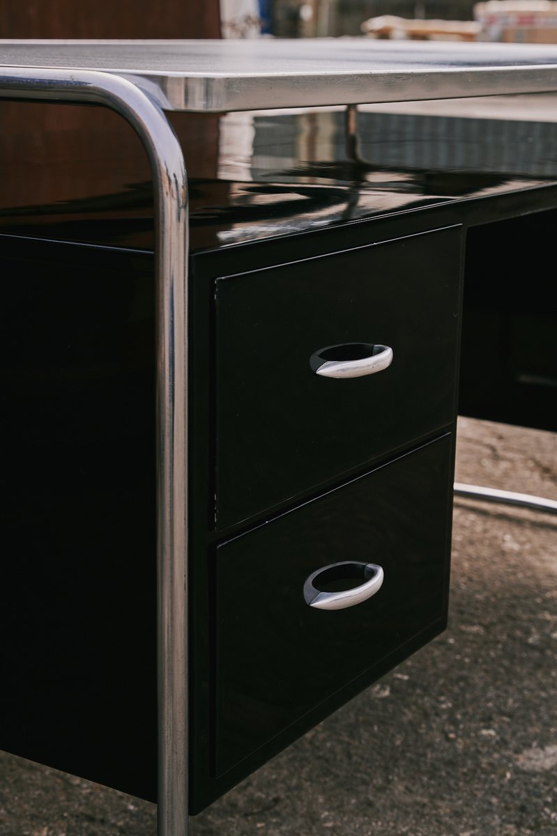 Tubular Steel Desk from Mauser Works, 1950s for sale at Pamono
