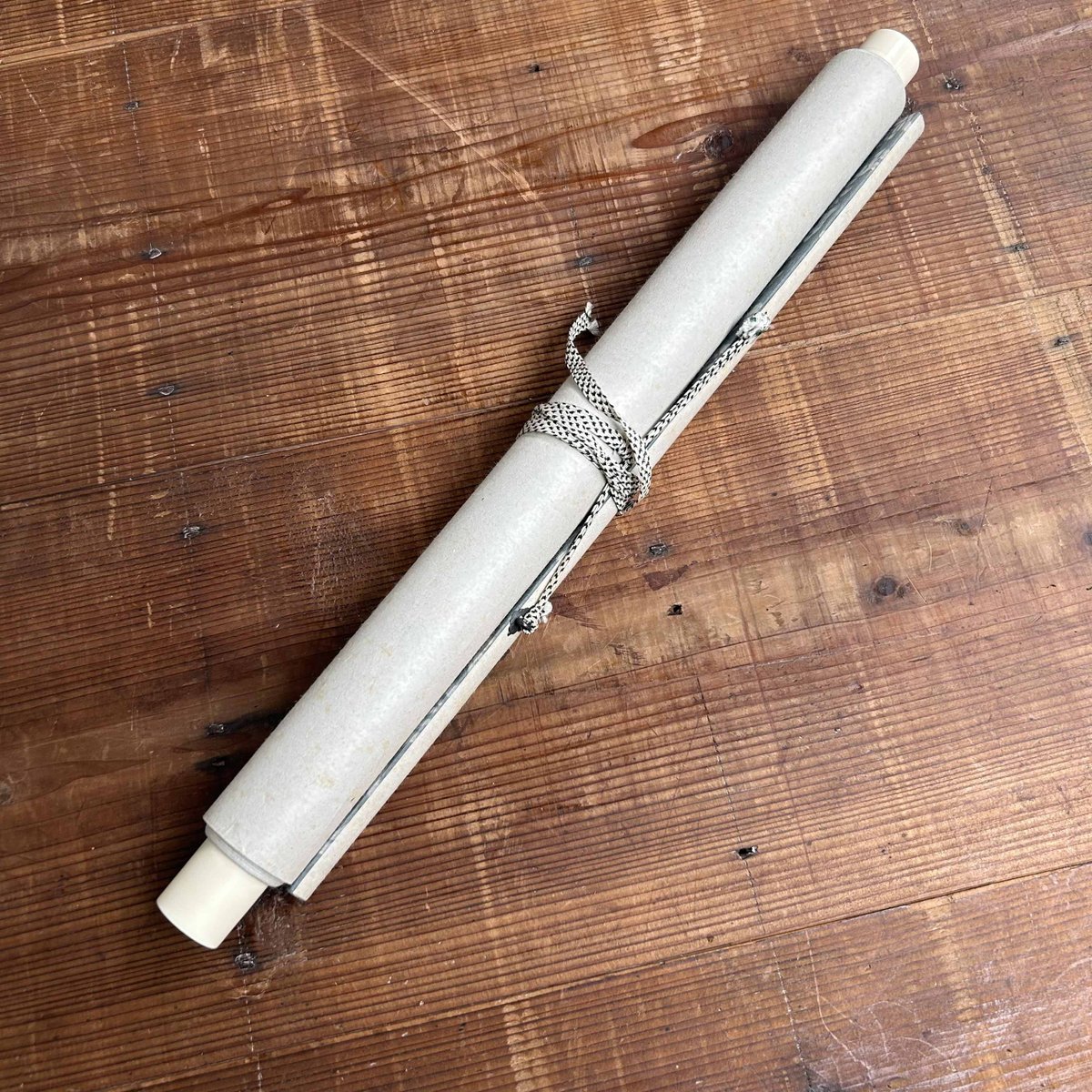 Antique Scroll of Japanese Landscape, 1920s for sale at Pamono