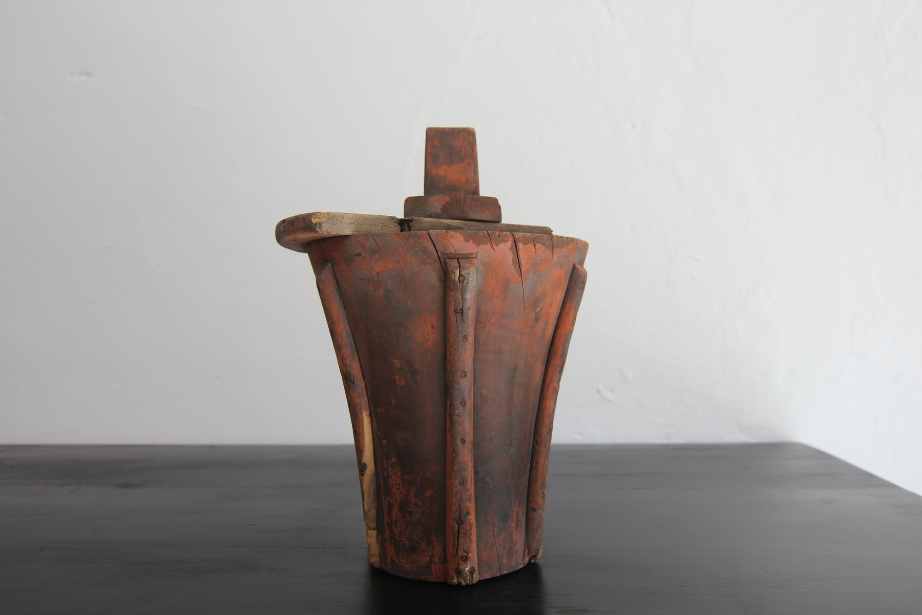 Early 20th Century Wooden Casting Pattern Object with Original Patina ...
