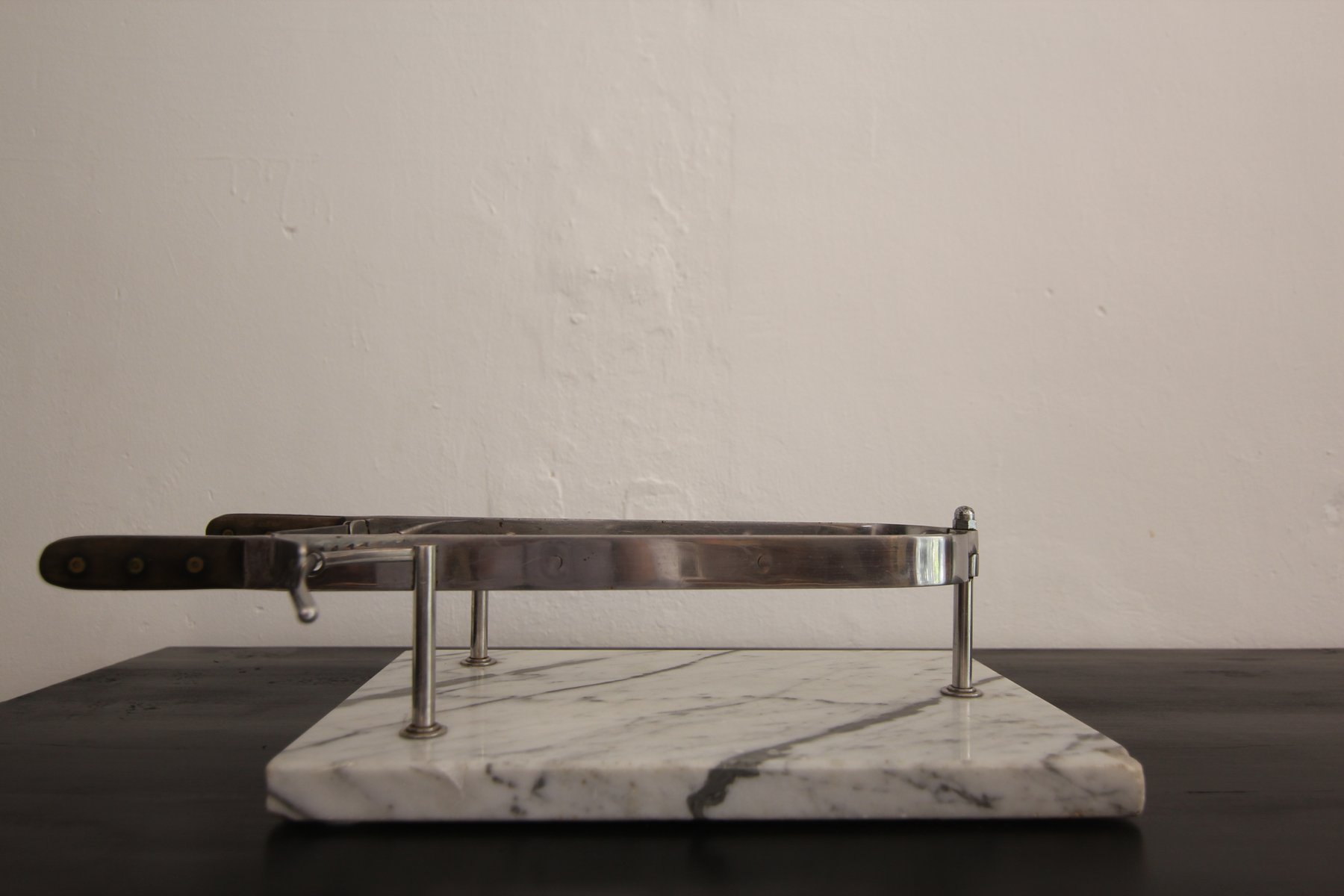 Early 20th Century Ham Holder on Marble Base, 1920s for sale at Pamono