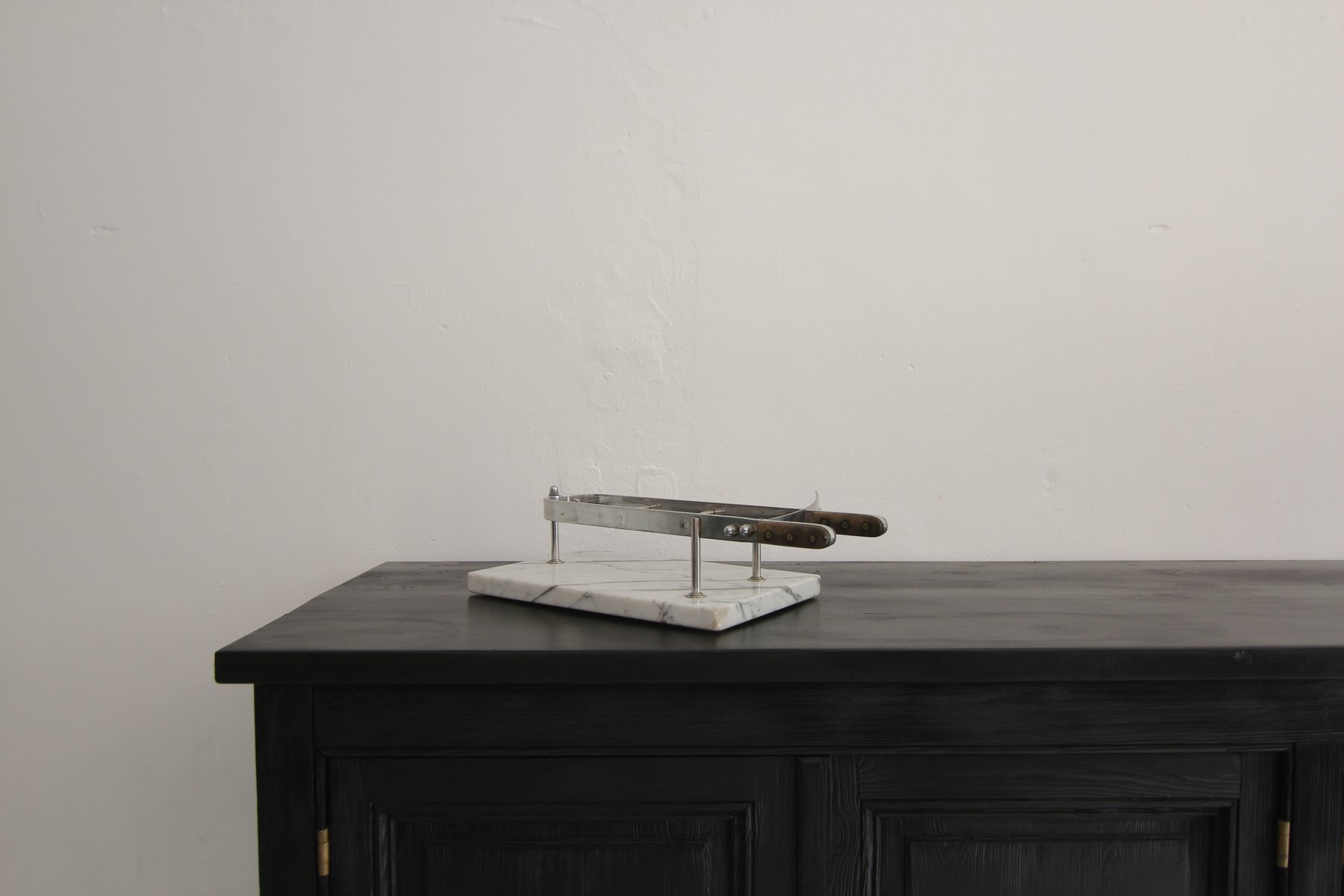 Early 20th Century Ham Holder on Marble Base, 1920s for sale at Pamono