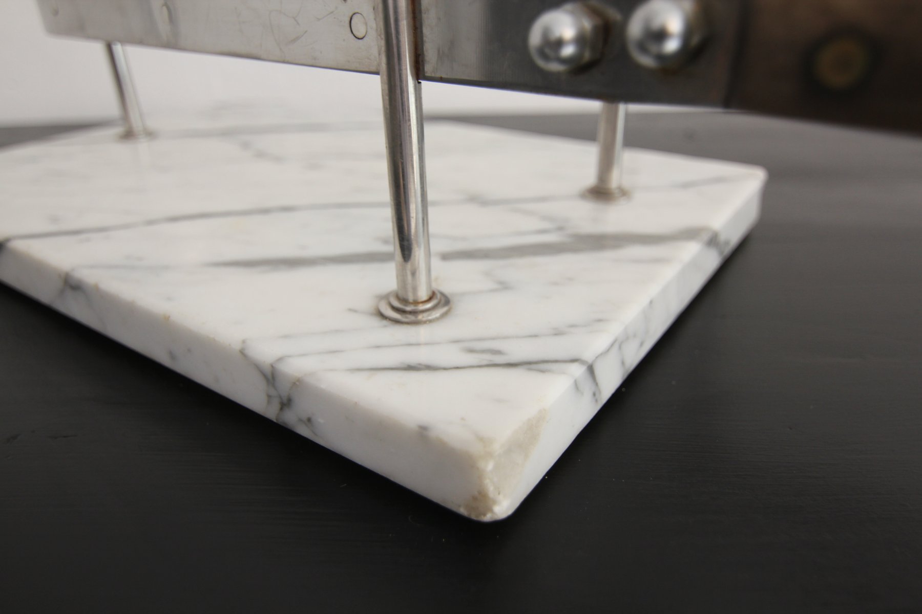 Early 20th Century Ham Holder on Marble Base, 1920s for sale at Pamono