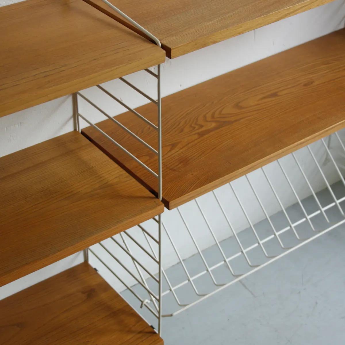 String Shelf with Magazine Rack by Kajsa & Nils Nisse Strinning for ...