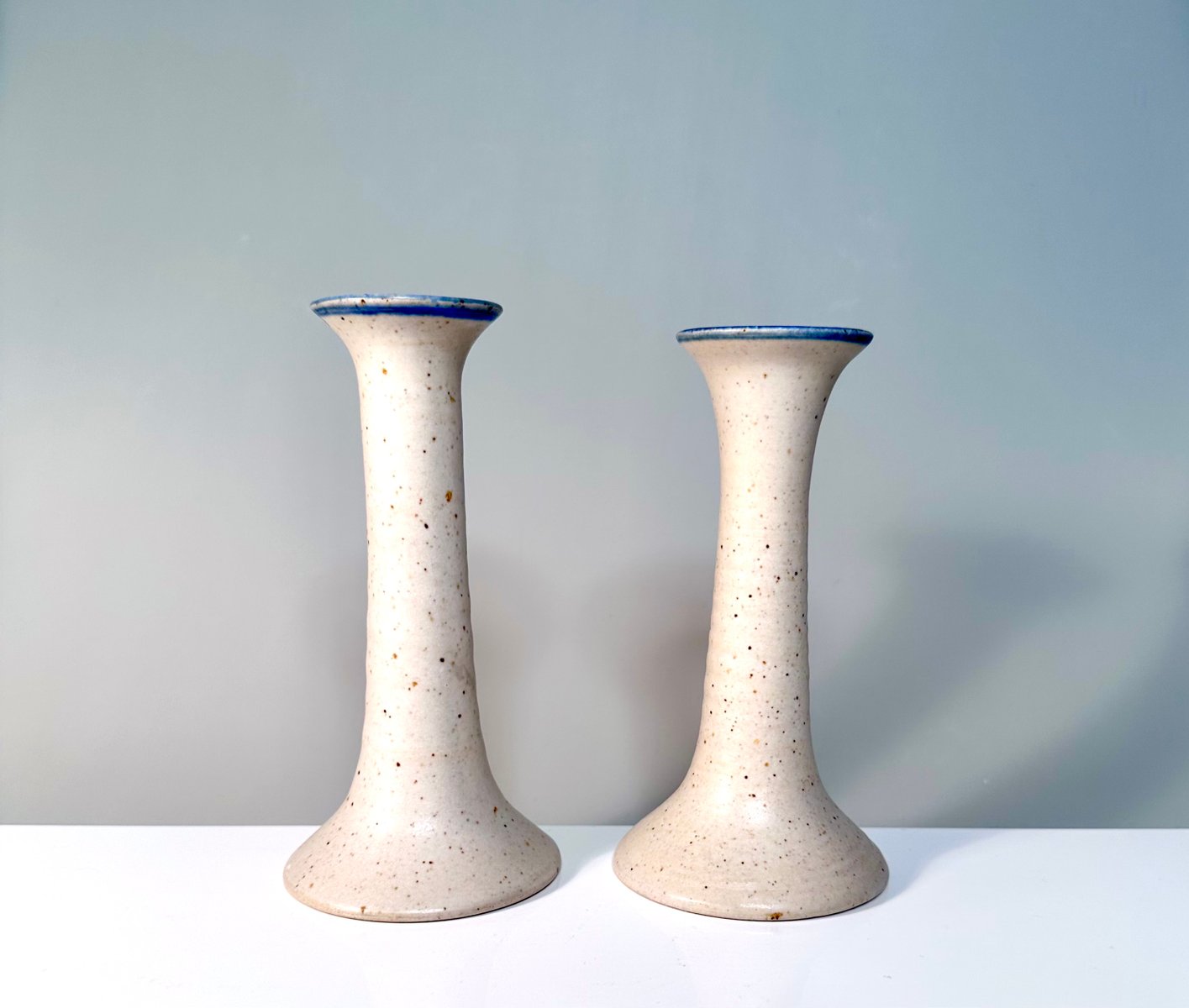 Studio Ceramic Art Candleholder from Vendelbo Stentøj, Tversted ...