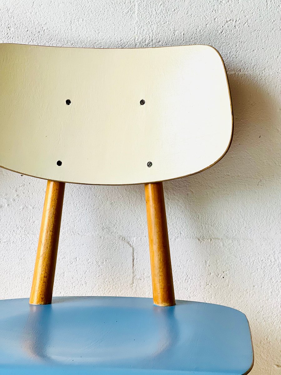 Vintage Kitchen Chairs from Ton, 1960s, Set of 4 for sale at Pamono