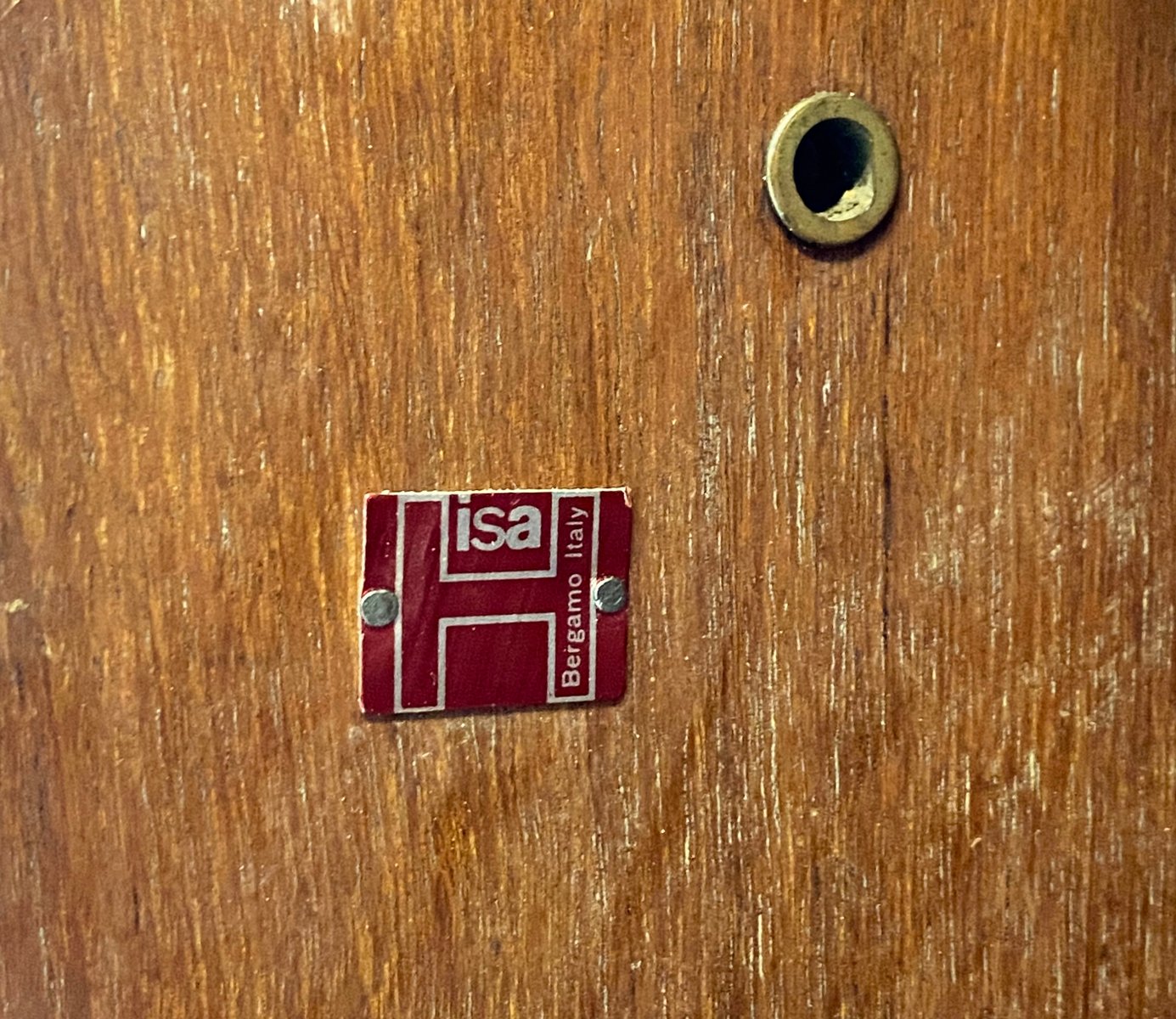 Teak Wood Sideboard by Isa Bergamo, 1960s for sale at Pamono