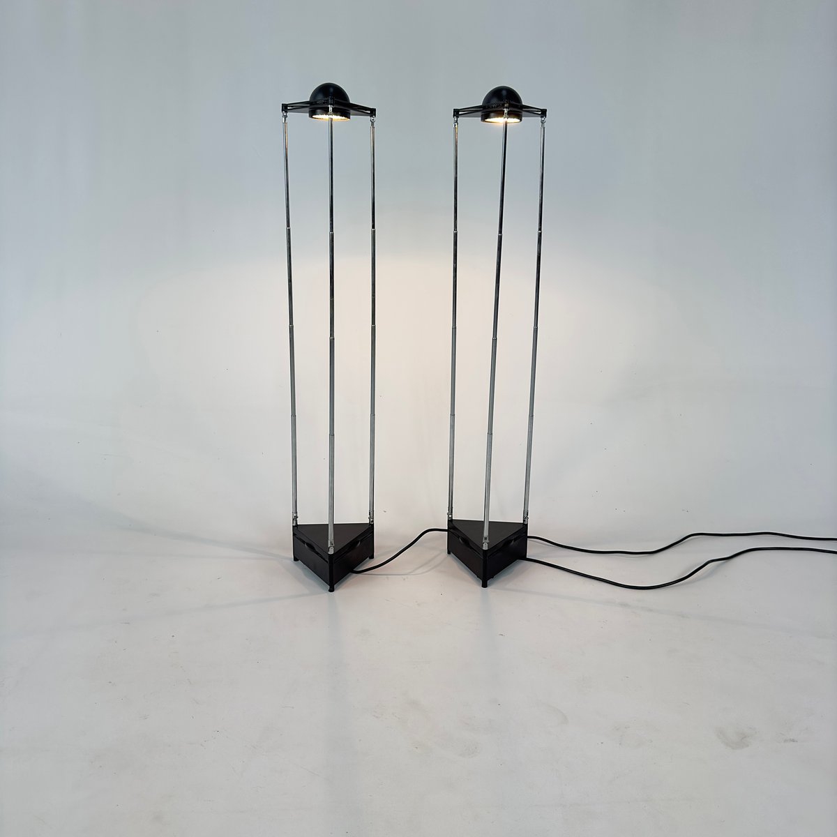 Lampade Kandido di FA Porsche per Luci, Italia, anni '80, set di 2 in ...