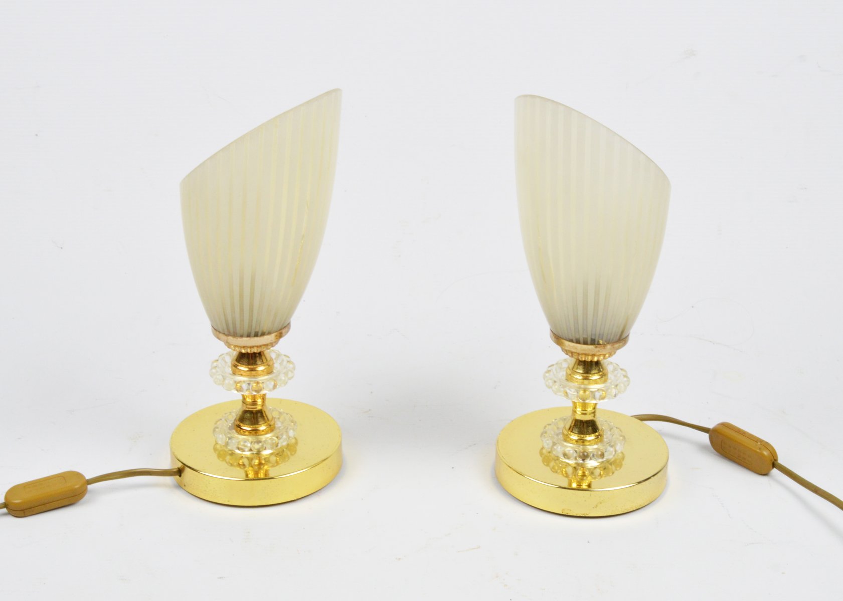 Vintage Table Lamps, 1980s, Set of 2 for sale at Pamono