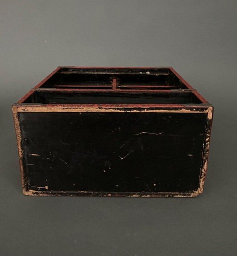 Asian Lacquer Cabinet with Seven Drawers, Image 10
