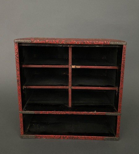 Asian Lacquer Cabinet with Seven Drawers, Image 9