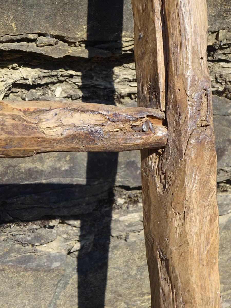 Vintage Oak Ladder for sale at Pamono