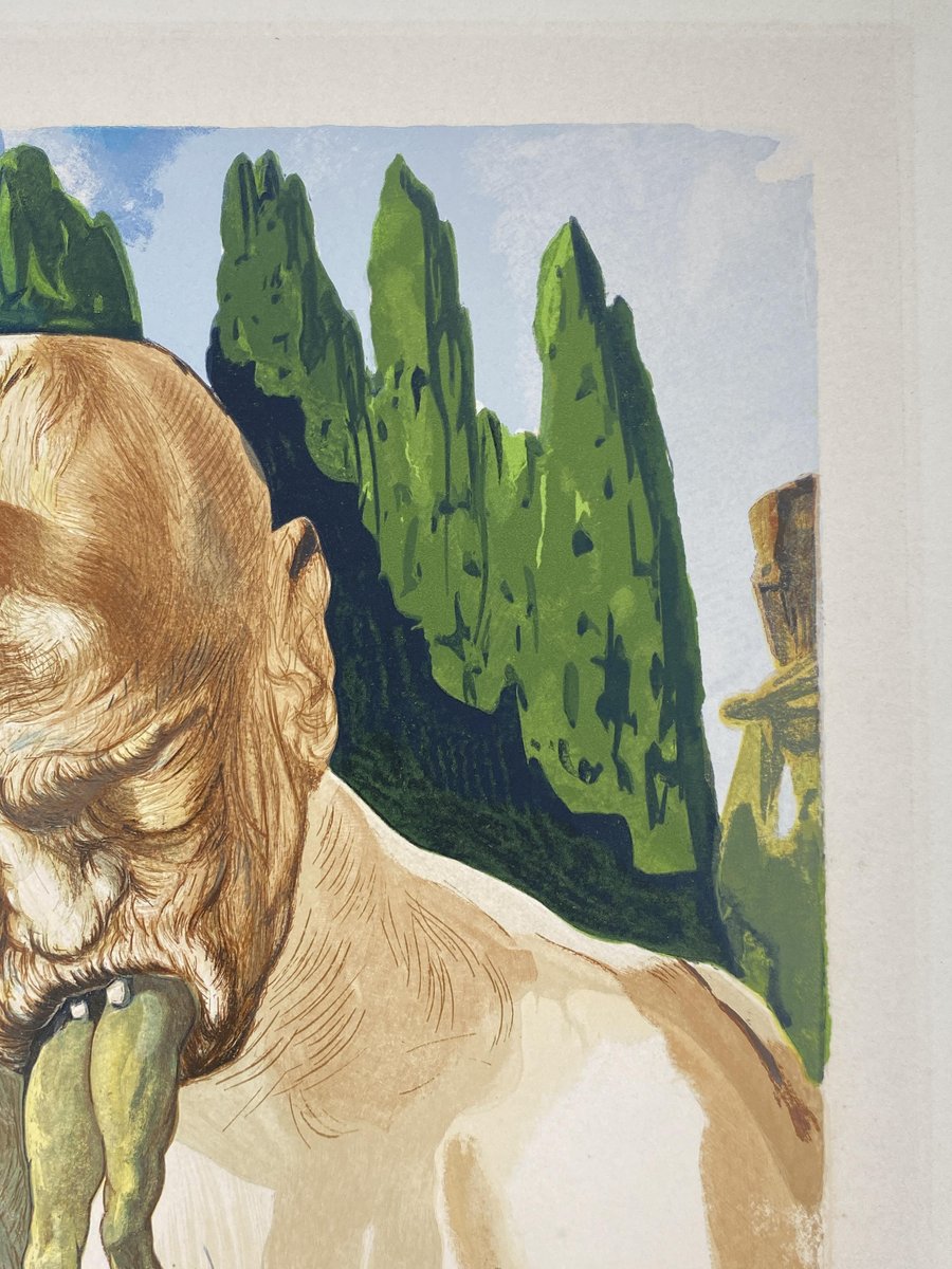 Salvador Dali, The Logician Devil from the Divine Comedy, 1960s ...