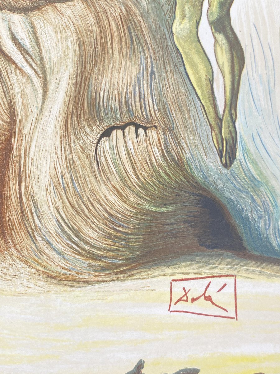 Salvador Dali, The Logician Devil from the Divine Comedy, 1960s ...