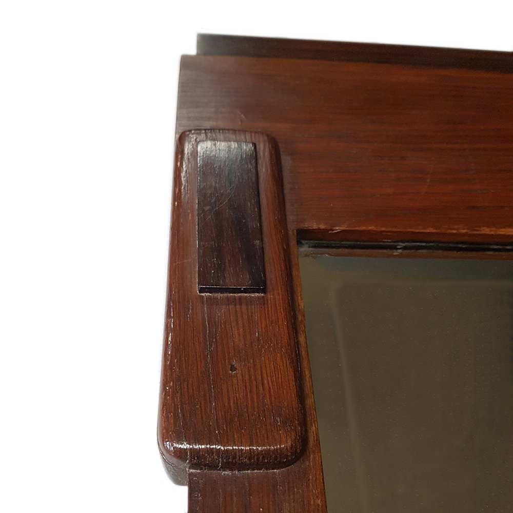 Art Deco Amsterdam School Mirror, 1930s for sale at Pamono